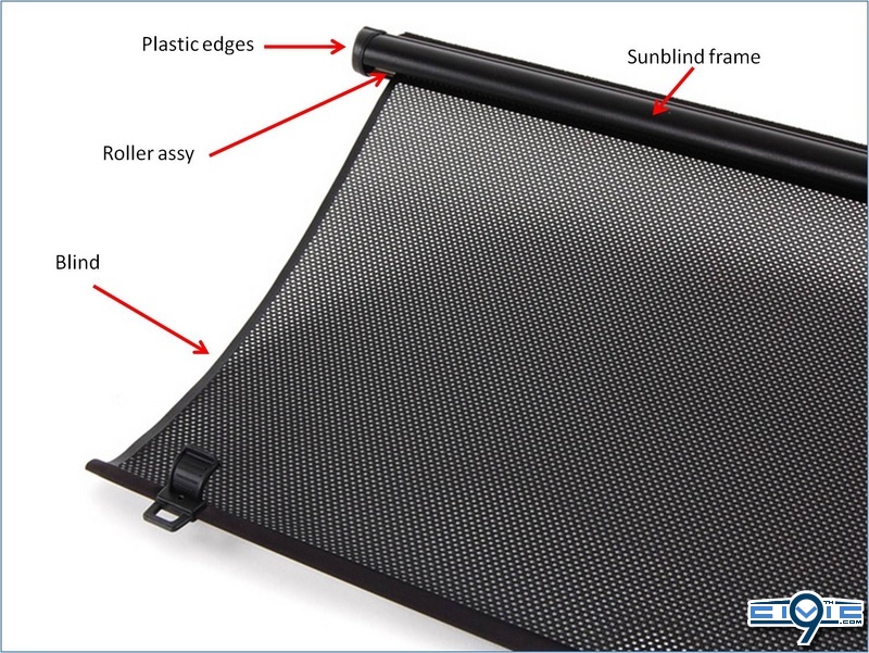 DIY - Rear window sunblind installation for a sedan | 9th Generation ...